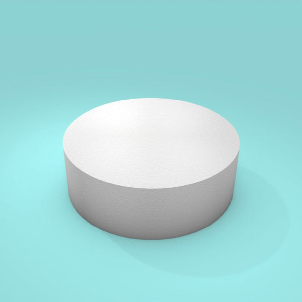 Foam Round Cake Dummy 9”x 3” - Cake Dummies Supply – Foam Cake Dummy