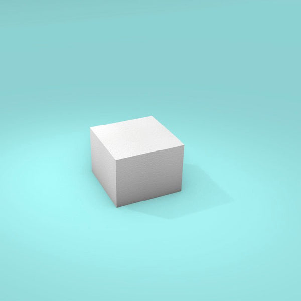 Foam Square Cake Dummy 4”x 4” x 3” - Cake Dummies Supply – Foam Cake Dummy
